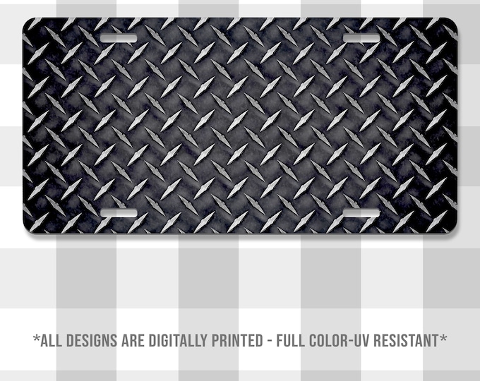 Custom License Plate Front Car Tag, Aluminum or Plastic Personalized ...