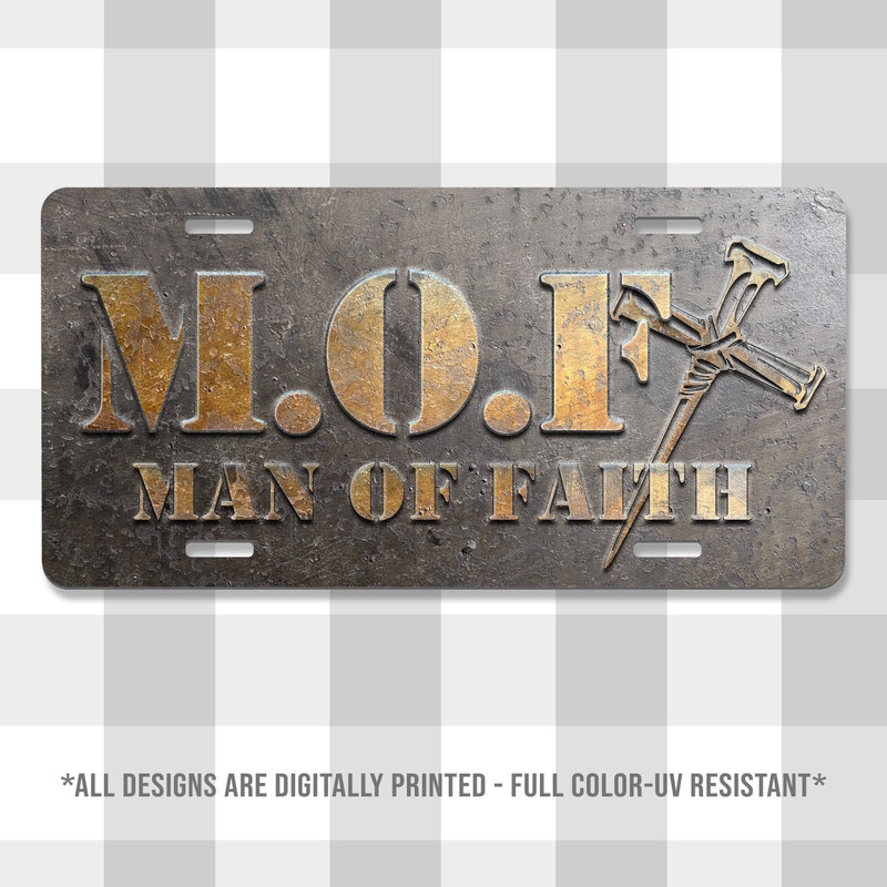 Bible License Plate - Etsy