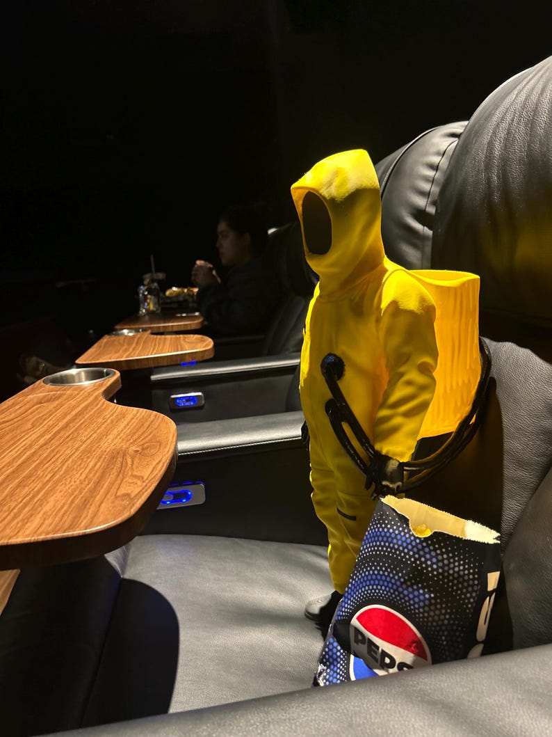 20.5” XL Backrooms A-SYNC Hazmat Figure Regal Popcorn Bucket Inspired ...