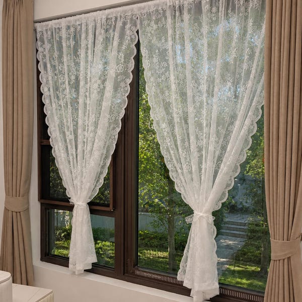 Romantic Curtain Lace - Etsy