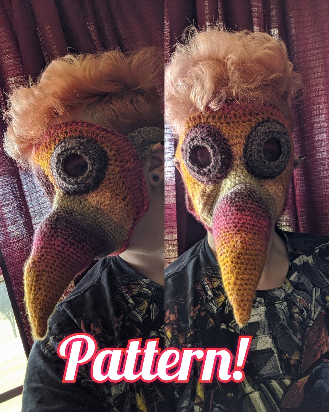 Plague Doctor Mask Pattern Pdf - Etsy