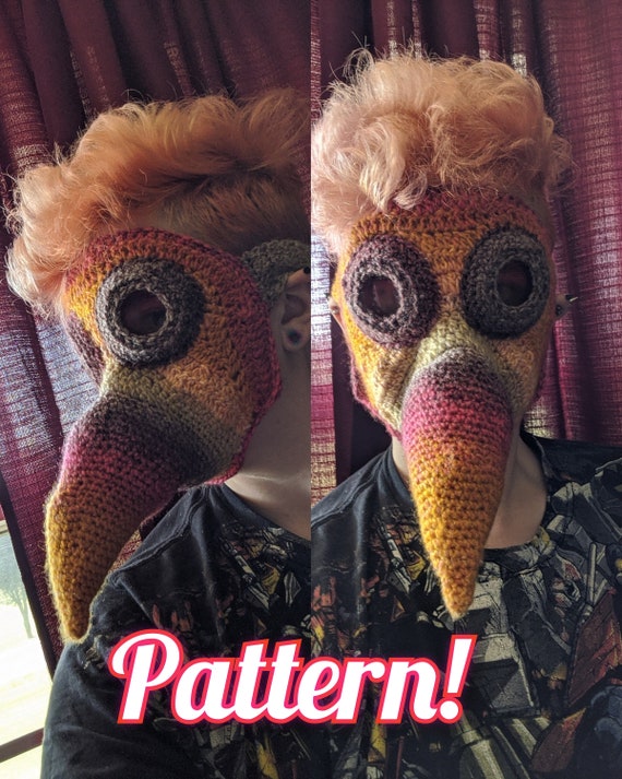 Plague Doctor Mask Pattern Pdf | Etsy
