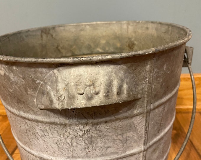GALVANIZED BUCKET - Etsy