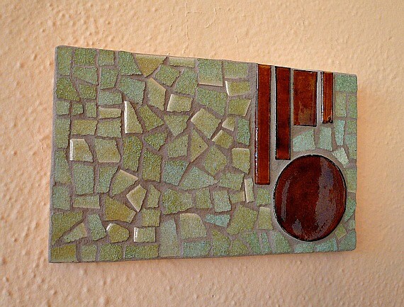 Items similar to Tile mosaic wall art on Etsy