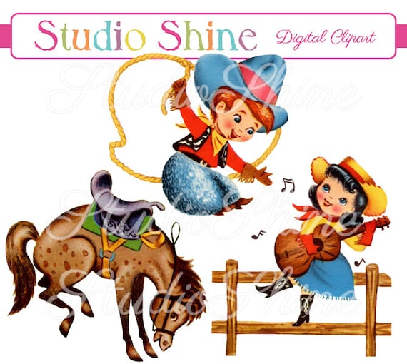 Little Cowboy Clipart