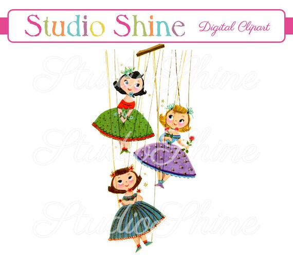 String Puppet Clipart