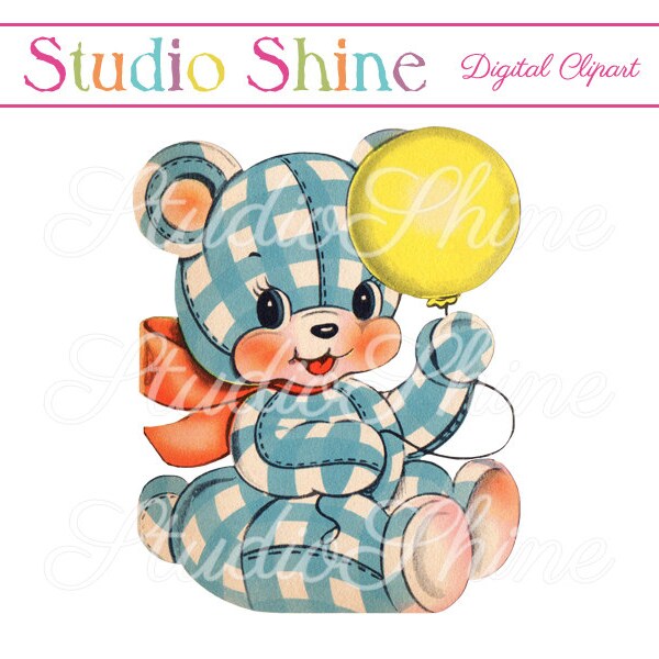 Yellow Teddy Bear - Etsy