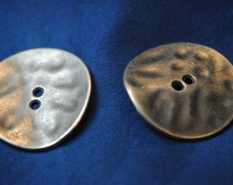 Silver Coat Buttons - Etsy