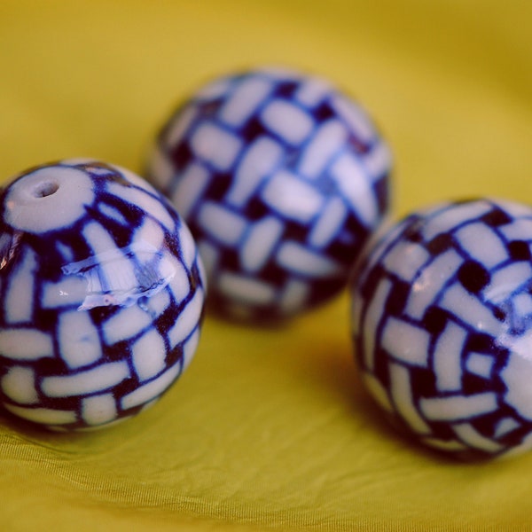 Ceramic Big Beads - Etsy