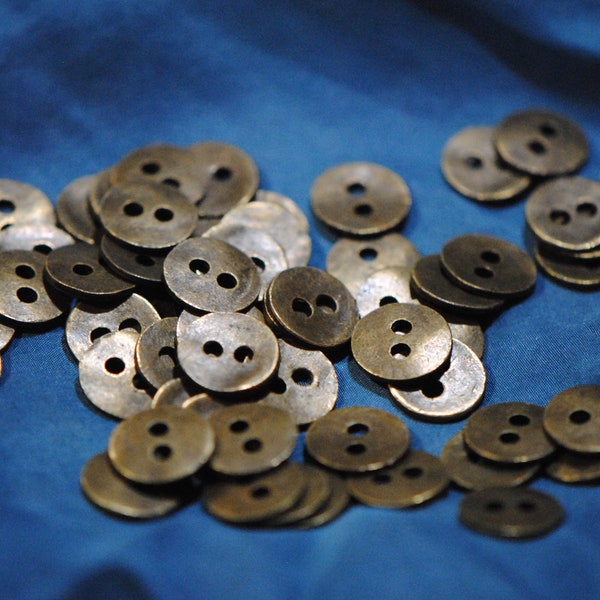 Metal Buttons - Etsy