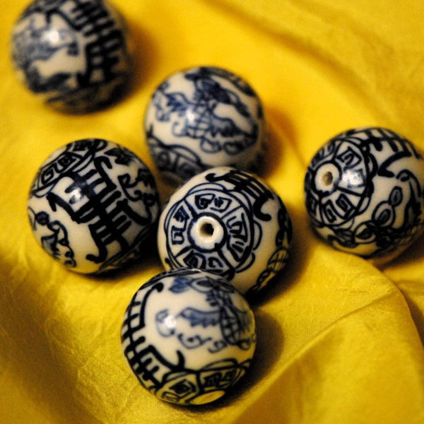 Chinese Character Bead - Etsy