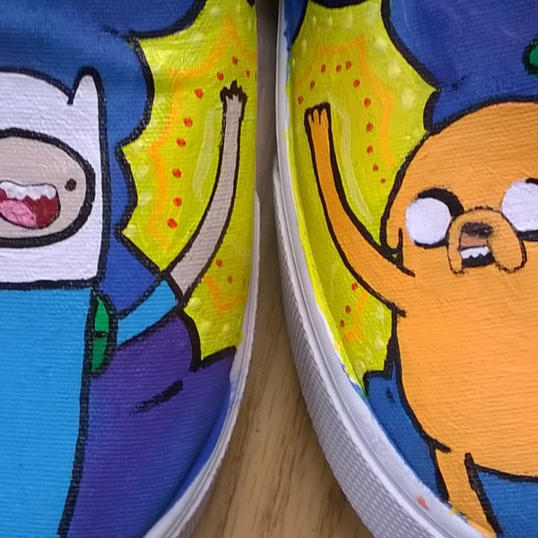 Adventure Time Shoes - Etsy