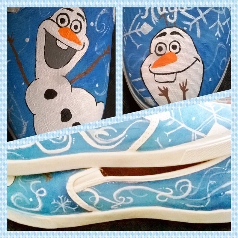 Olaf Shoes - Etsy