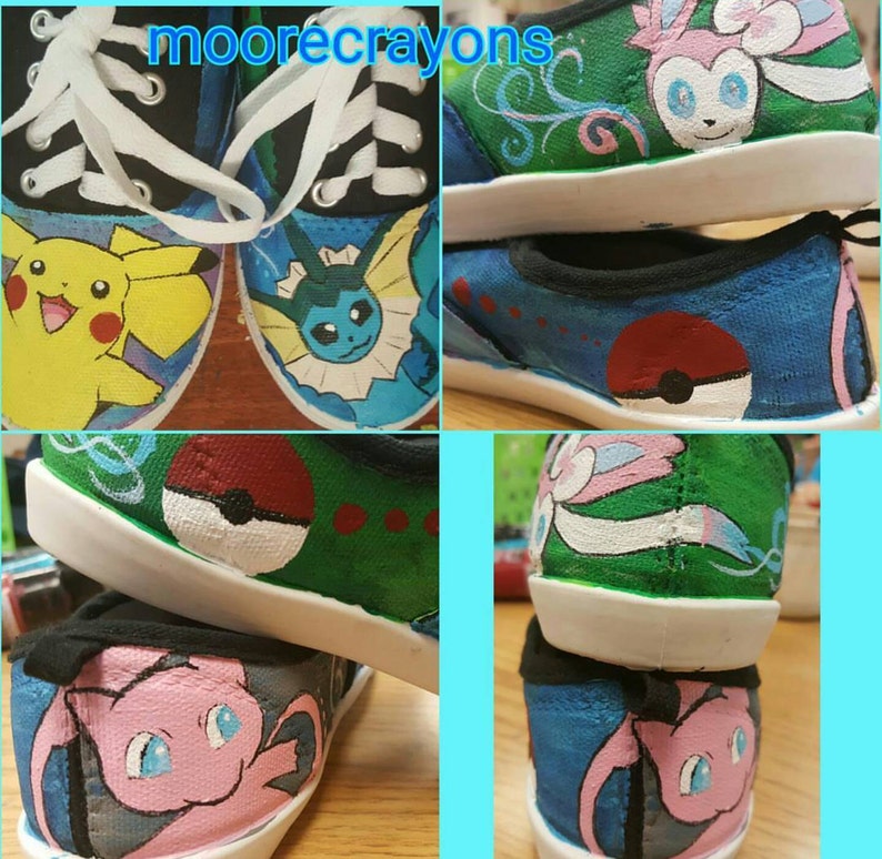 Pokémon Shoes - Etsy