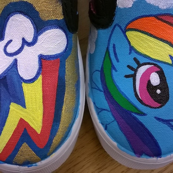 My Little Pony Shoes - Etsy