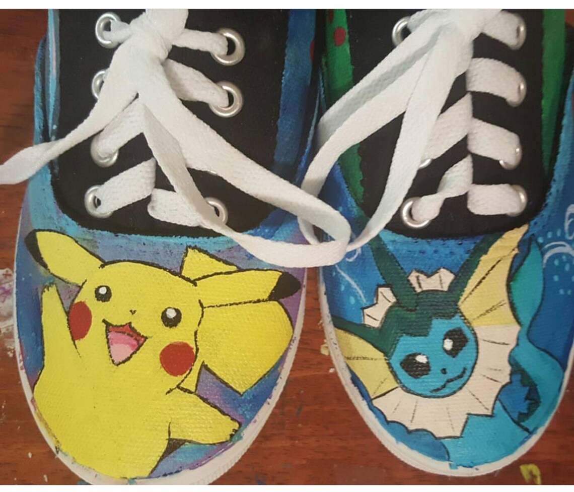 Pokémon Shoes - Etsy