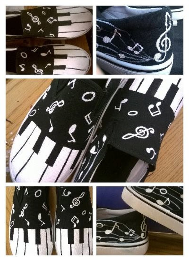 Piano Shoes - Etsy