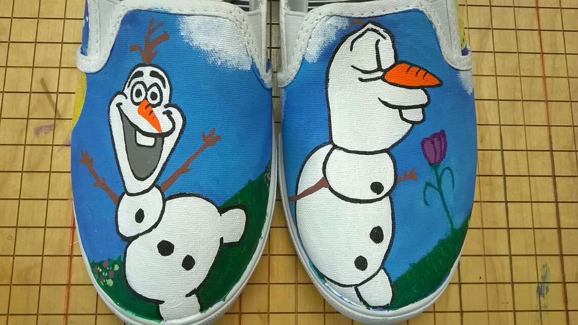 Olaf Shoes - Etsy
