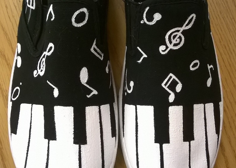 Piano Shoes - Etsy