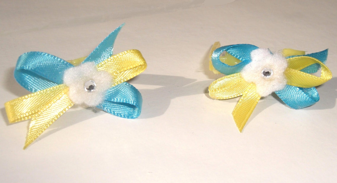 Dog Hair Pins Pet Hair Pins Dog Hair Bows Pet Hair Bows - Etsy