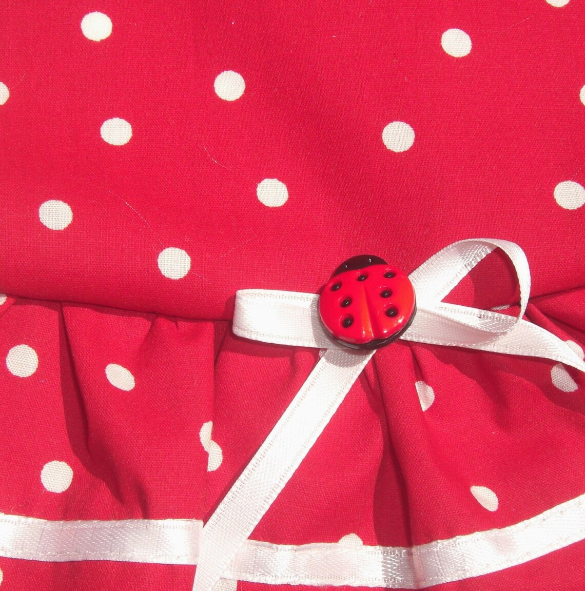 Dog Dress, Dog Clothes, Pet Dress, Pet Clothes, Dog Red Dress, Pet Red ...