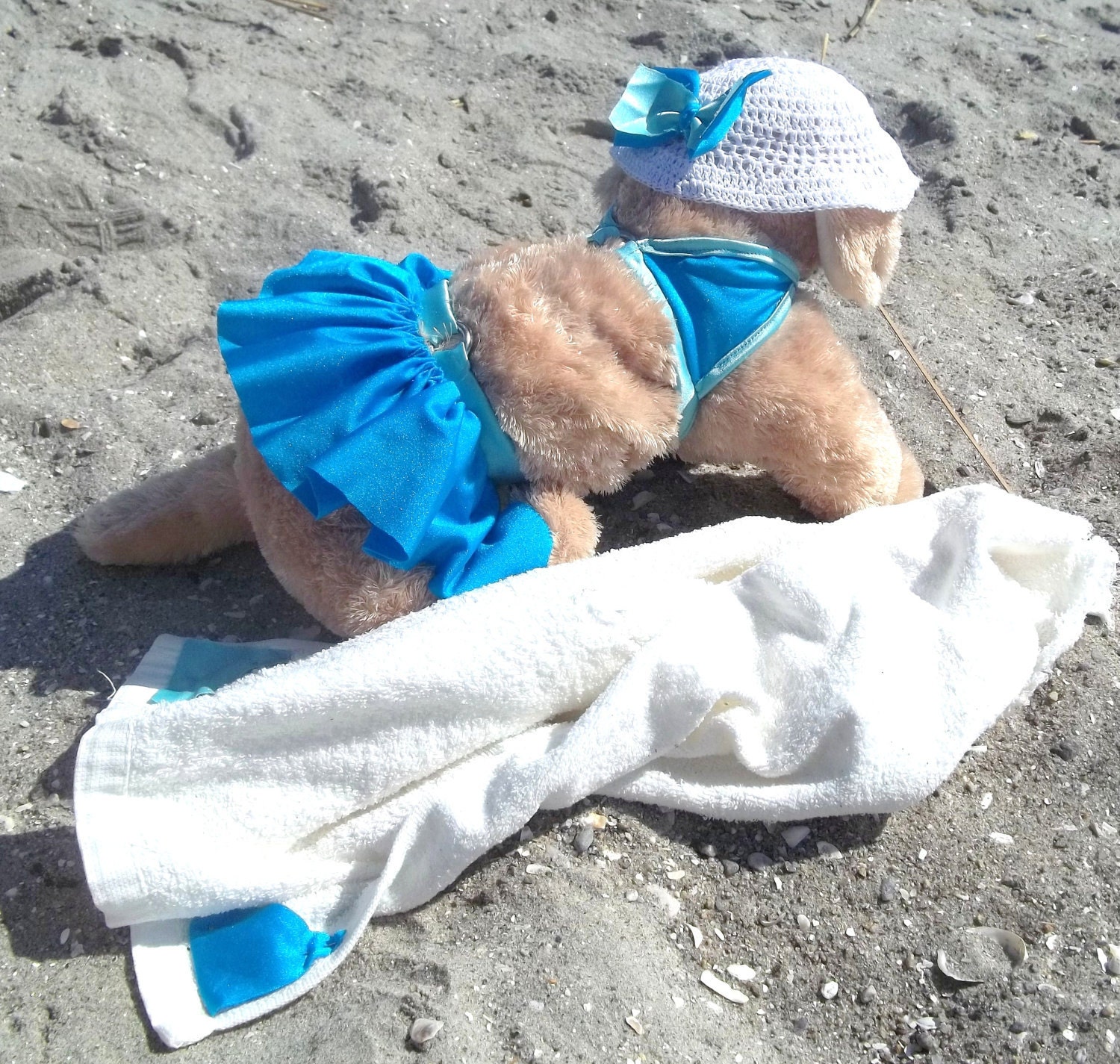 DOG BIKINI Dog Ocean Ruffles Bikini Dog Swimm Wear Summer | Etsy