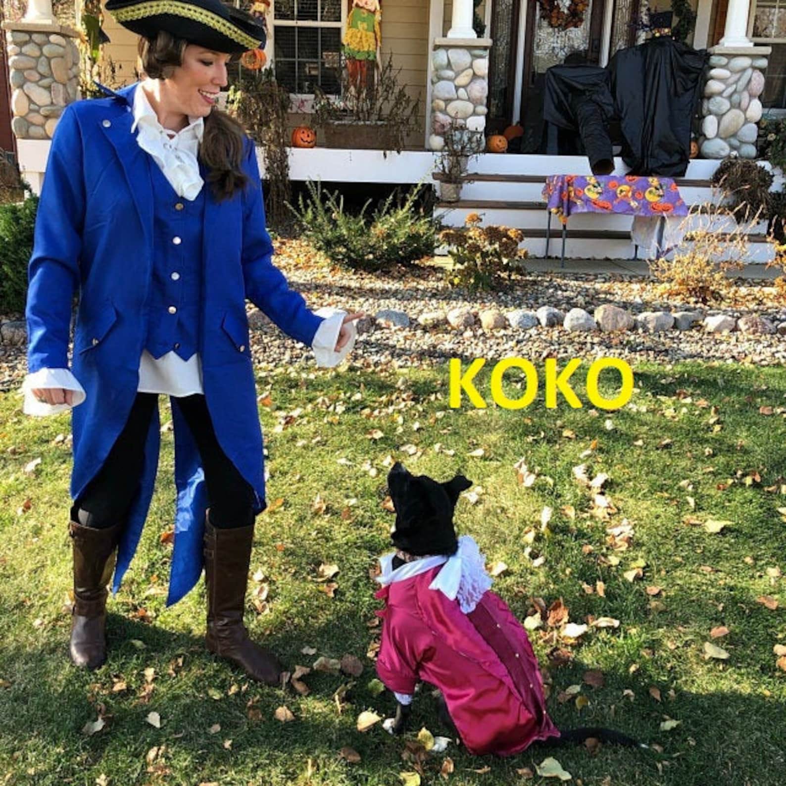 Dog Costume, Dog Thomas Jefferson Costume, Thomas Jefferson, Dog ...