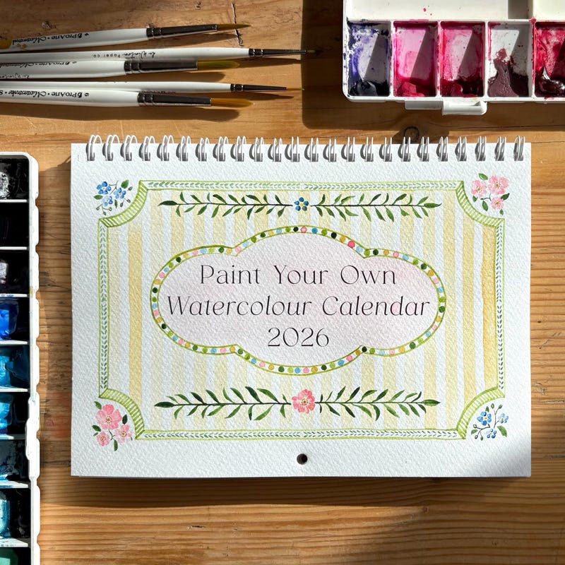 Painted Paper Floral - Etsy