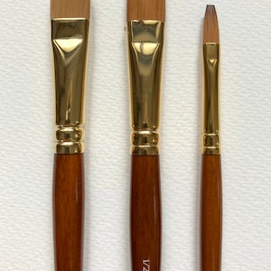 Watercolour Flower Painting Brush Set | Blooms Paintbrush Bundle | Pro ...