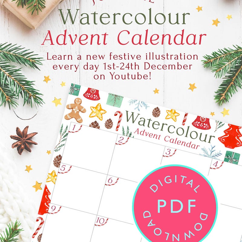 Painted Wooden Calendars - Etsy