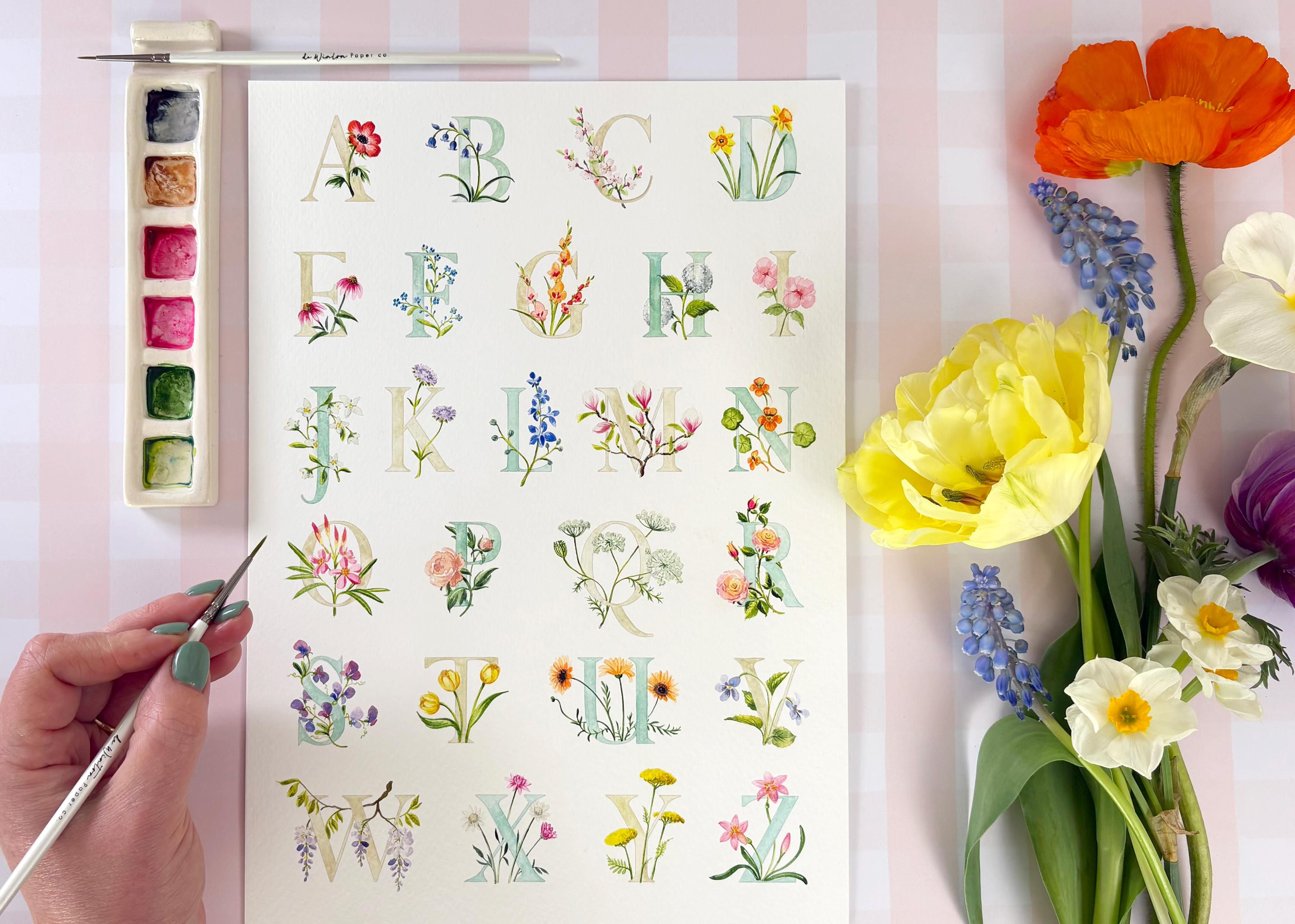 Print Watercolor Patterns