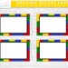 Building Blocks Theme LARGE Birthday Party Package Yellow - Etsy