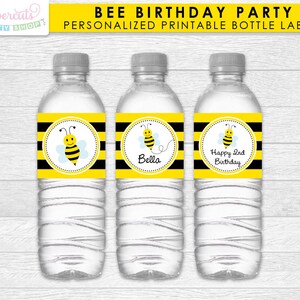 Busy Honey Bumble Bee Theme LARGE Birthday Party Package | Black ...