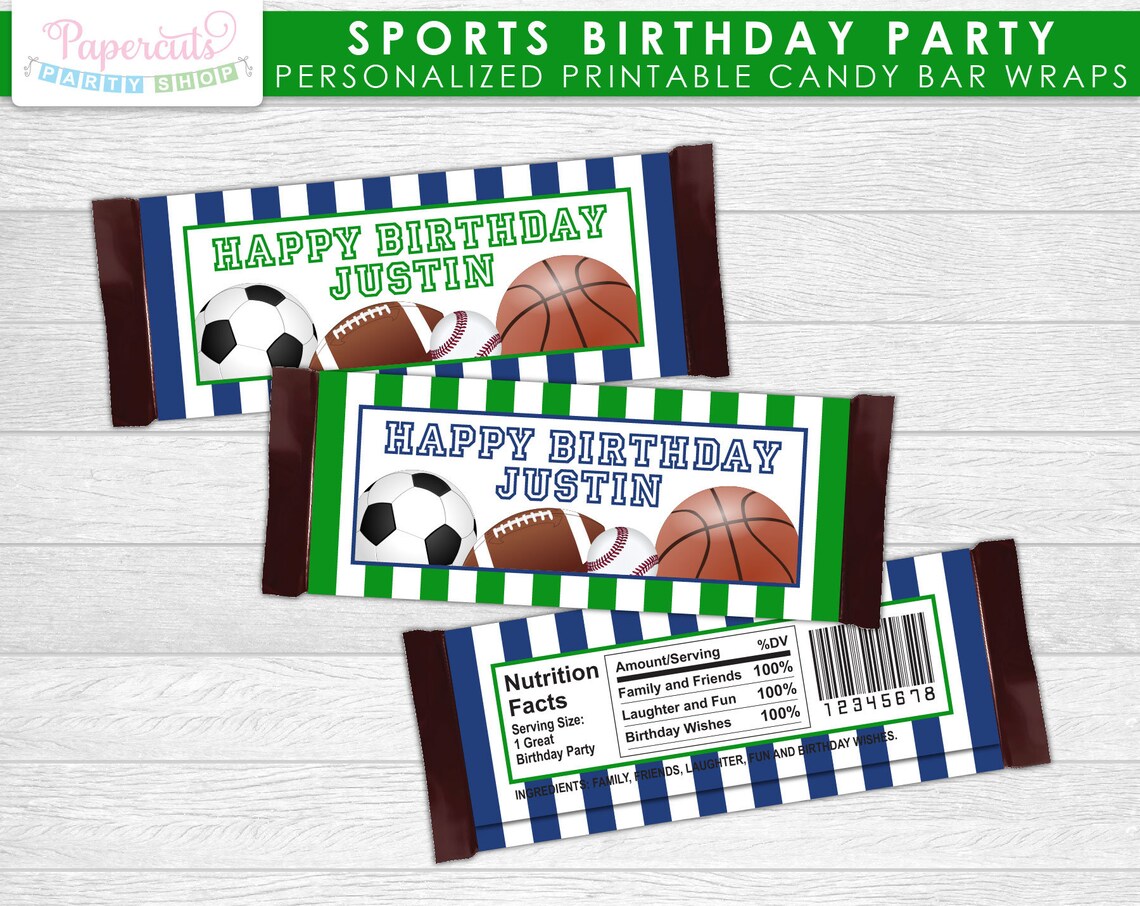 All Star Sports Theme SMALL Happy Birthday Party Package | Etsy