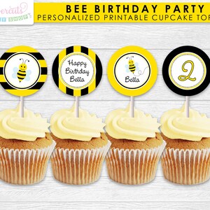 Busy Honey Bumble Bee Theme SMALL Birthday Party Package | Black ...