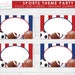All Star Sports Theme LARGE Birthday Party Package Red & - Etsy