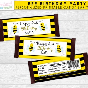 Busy Honey Bumble Bee Theme LARGE Birthday Party Package | Black ...