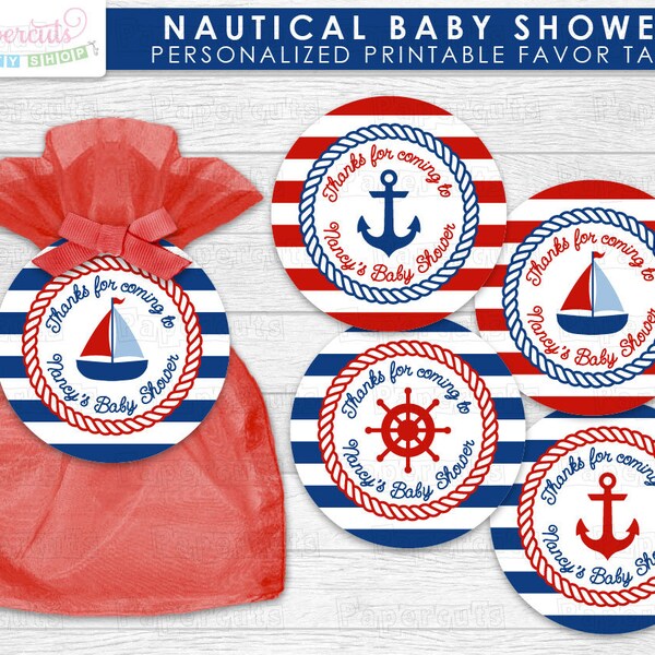 Nautical Gift Tags - Etsy