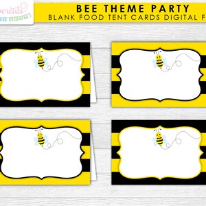 Busy Honey Bumble Bee Theme SMALL Birthday Party Package | Black ...