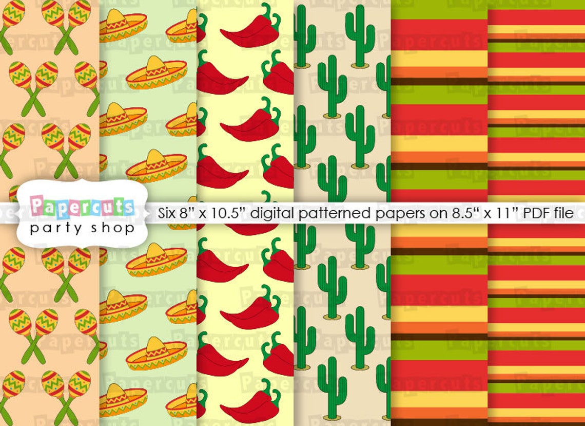 Mexican Fiesta Theme LARGE Birthday Party Package | Etsy