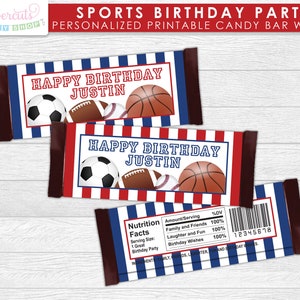 All Star Sports Theme LARGE Birthday Party Package Red & Blue ...