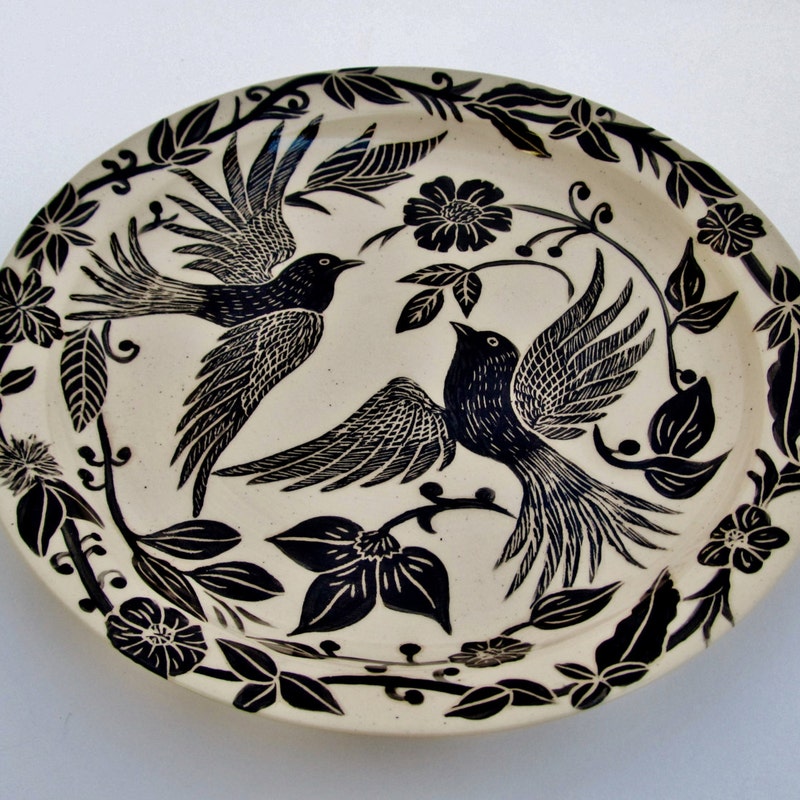 Bird Platter - Etsy