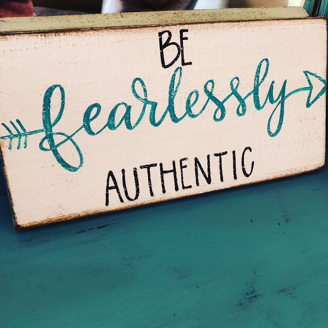 Be Fearlessly Authentic Sign Wood Signs Wood Signs Sayings - Etsy