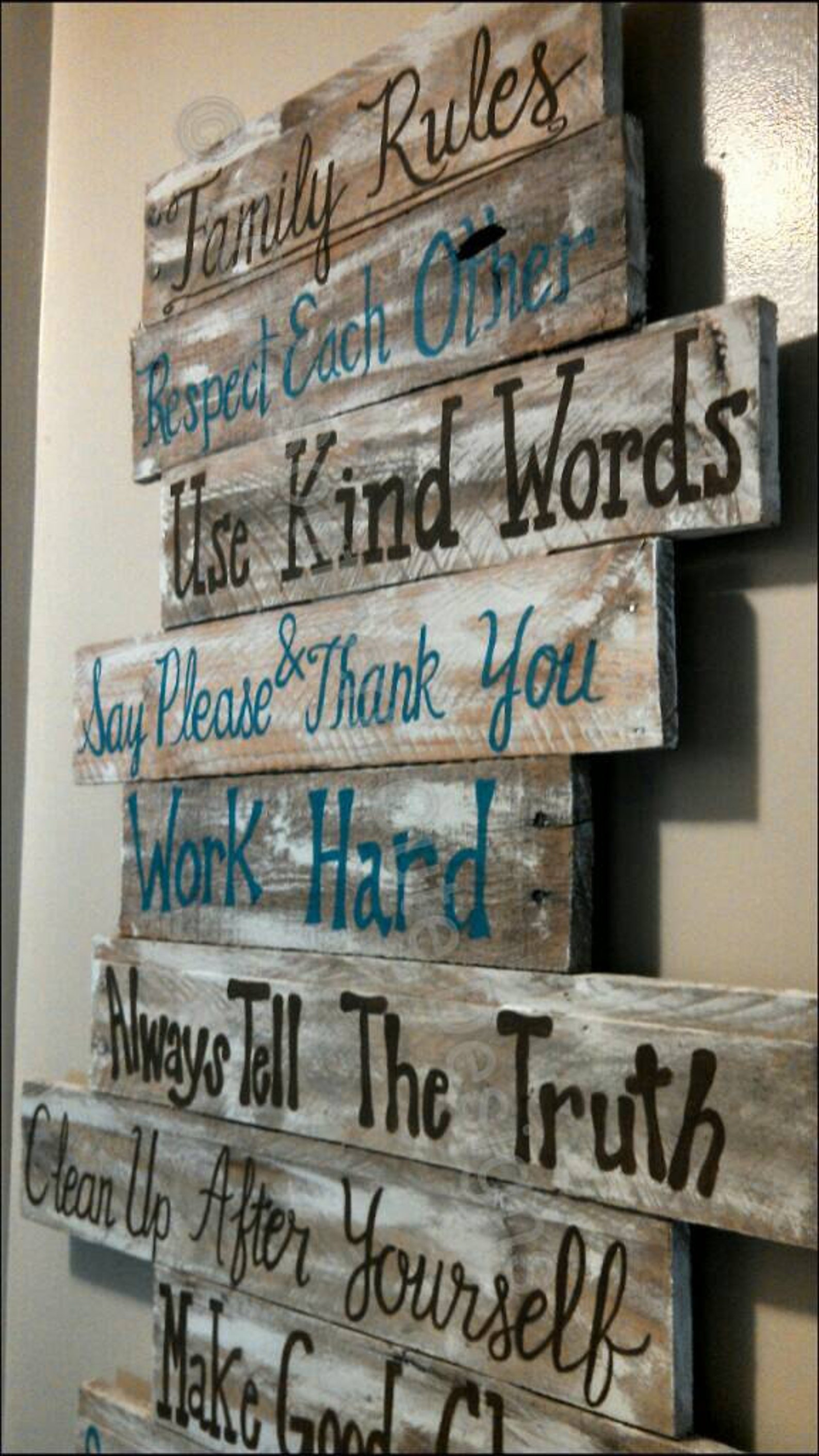 House Rules Sign Family Rules Sign Wood Signs Wood Signs - Etsy