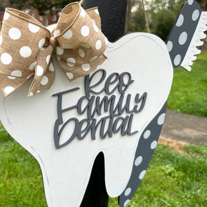 Dentist Office Door Sign, Dentist Sign, Tooth Door Sign, Dentist Gift ...