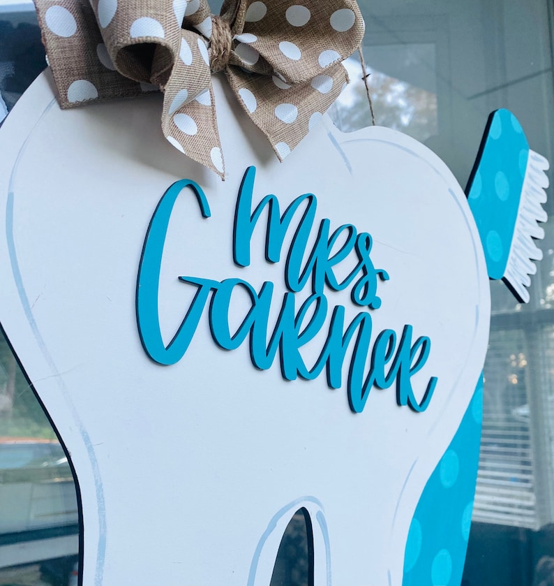 Dentist Office Door Sign Dentist Sign Tooth Door Sign - Etsy