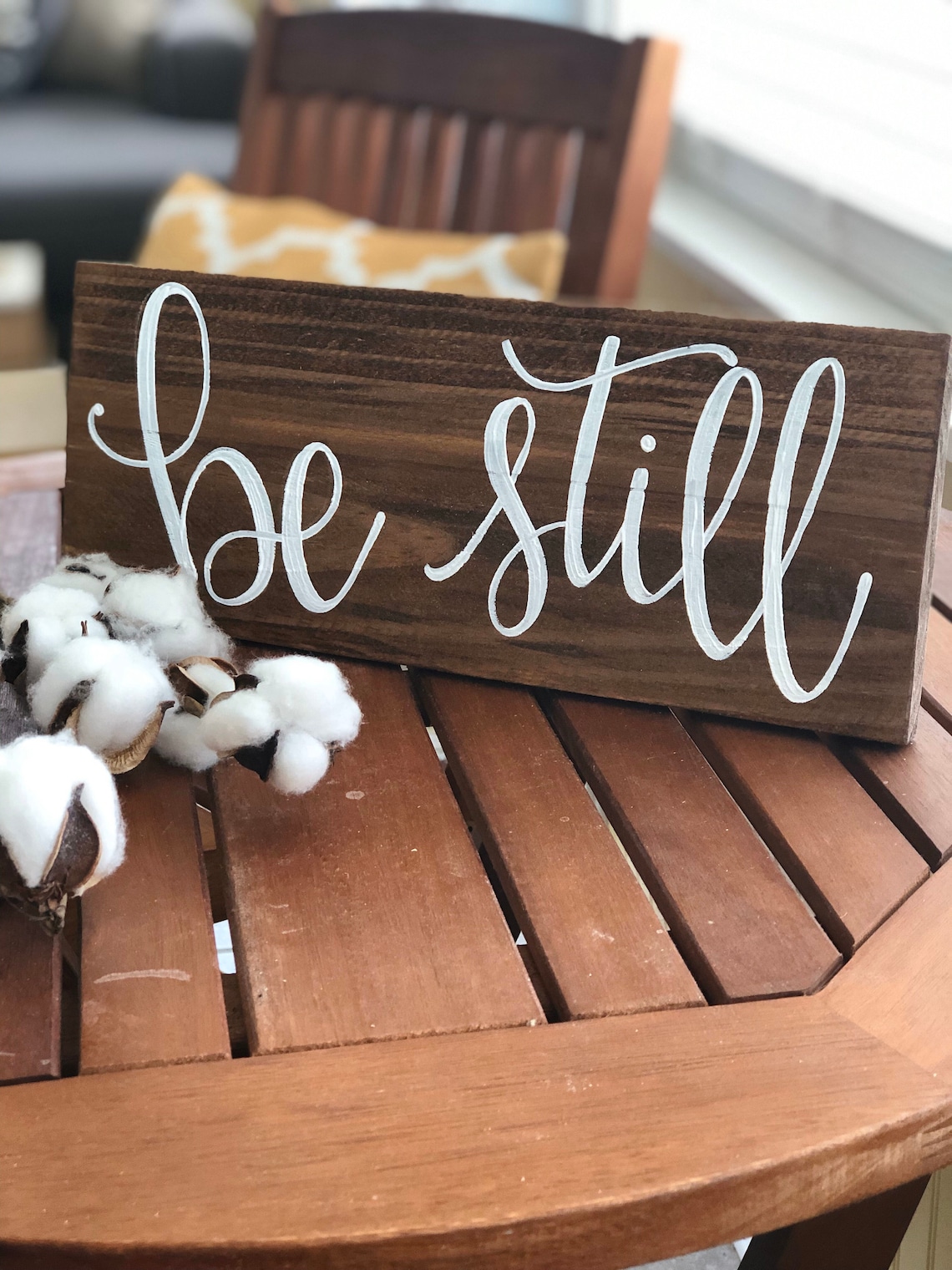 Be Still and Know Sign Be Still Sign Wood Signs Sayings | Etsy