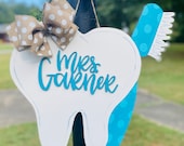 Dentist Office Door Sign Dentist Sign Tooth Door Sign - Etsy