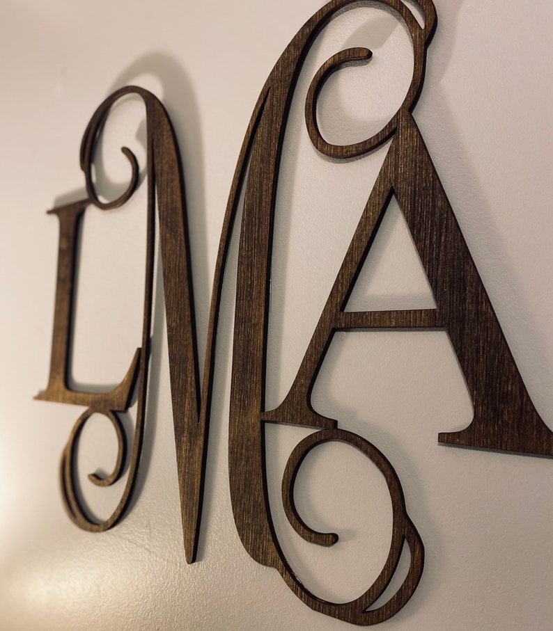 Couples Monogram Mixed Font Monogram Husband Wife Monogram - Etsy