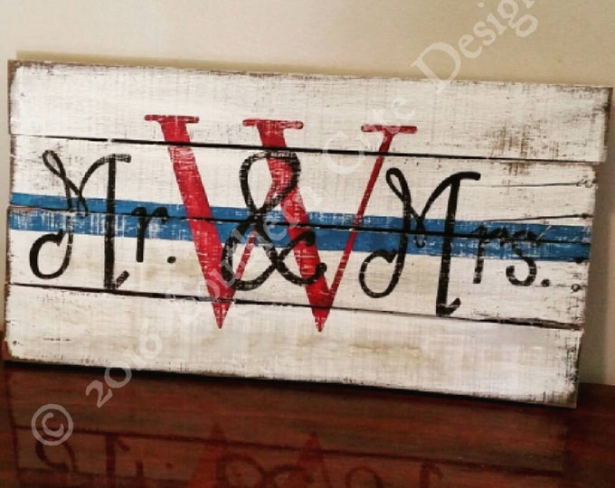 Thin Blue Line Sign Wood Sign Sayings Wood Signs Police - Etsy